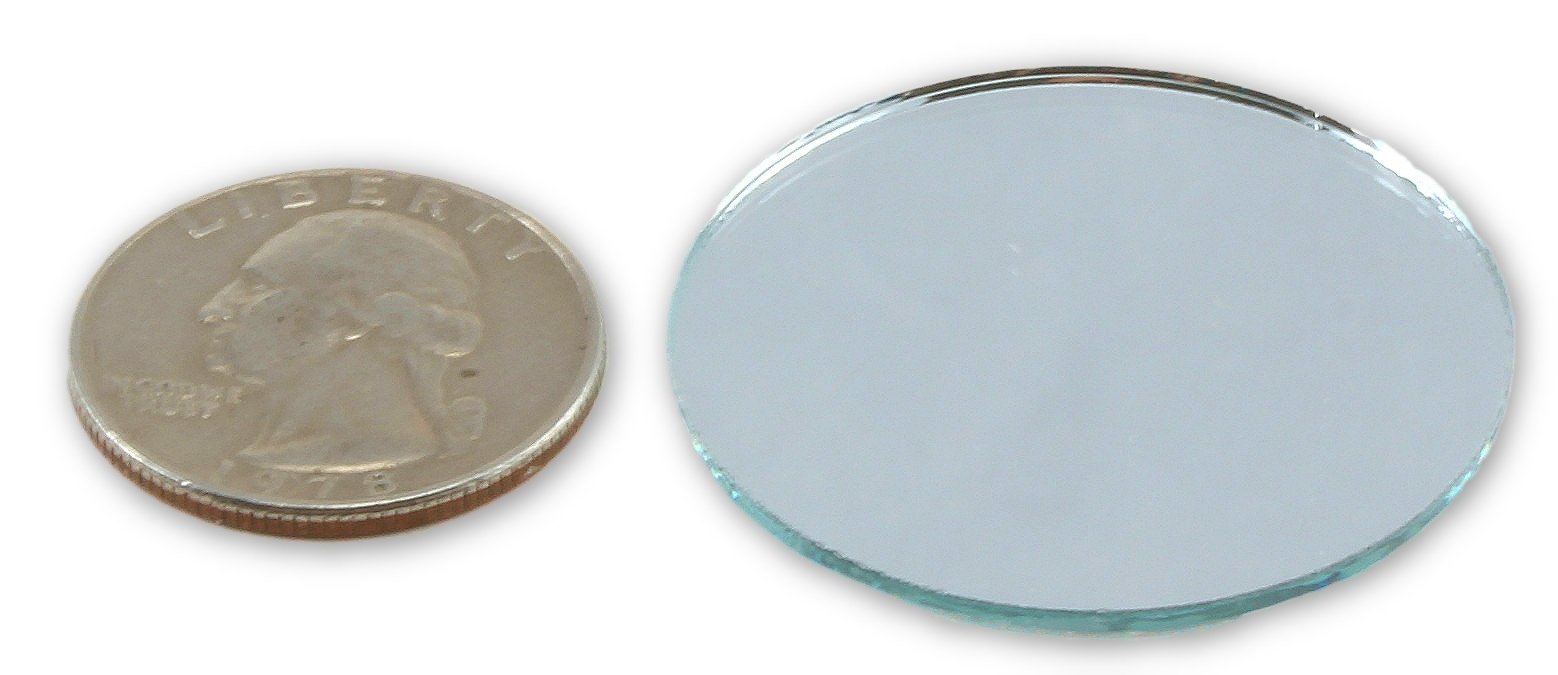 1.5 inch Small Mini Round Craft Mirrors Bulk Wholesale 100 Pieces Mirr ...