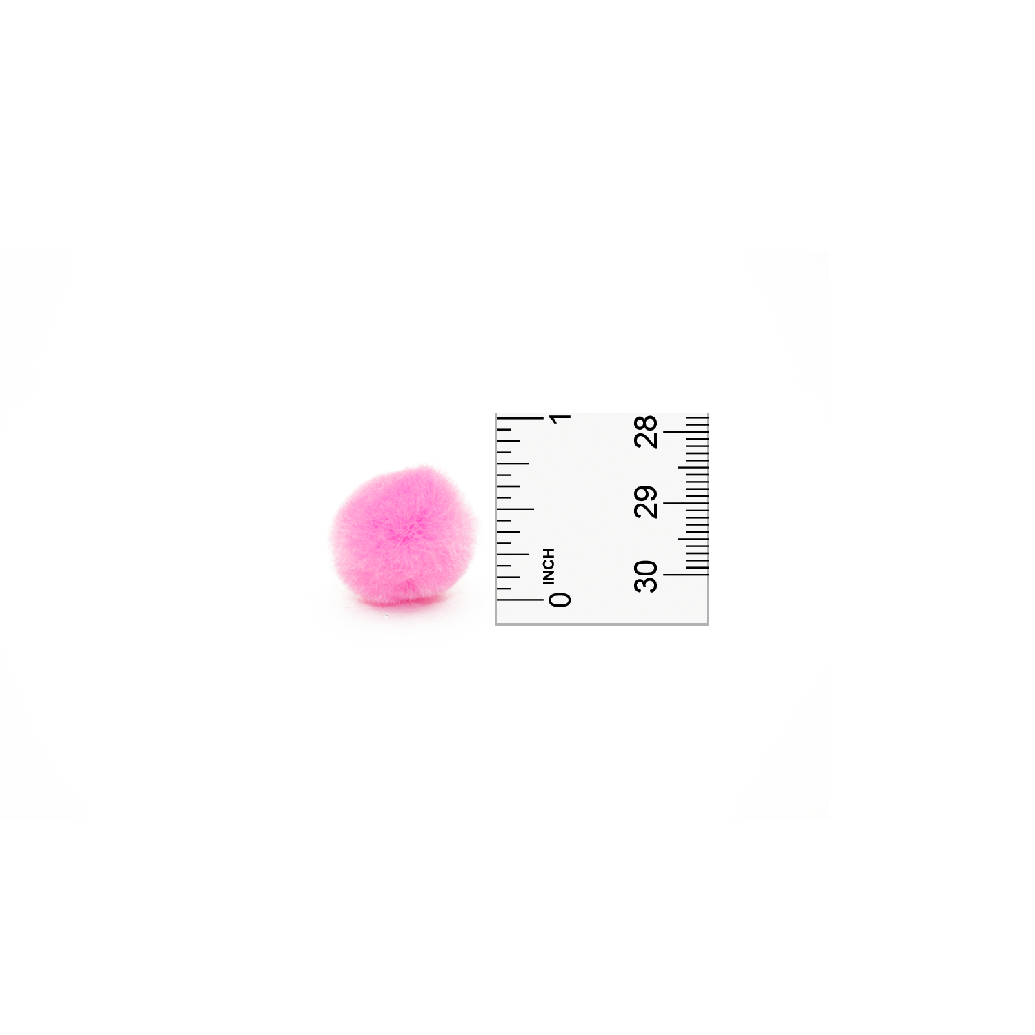 0.75 inch Pink Mini Craft Pom Poms 100 Pieces | artcovecrafts.com