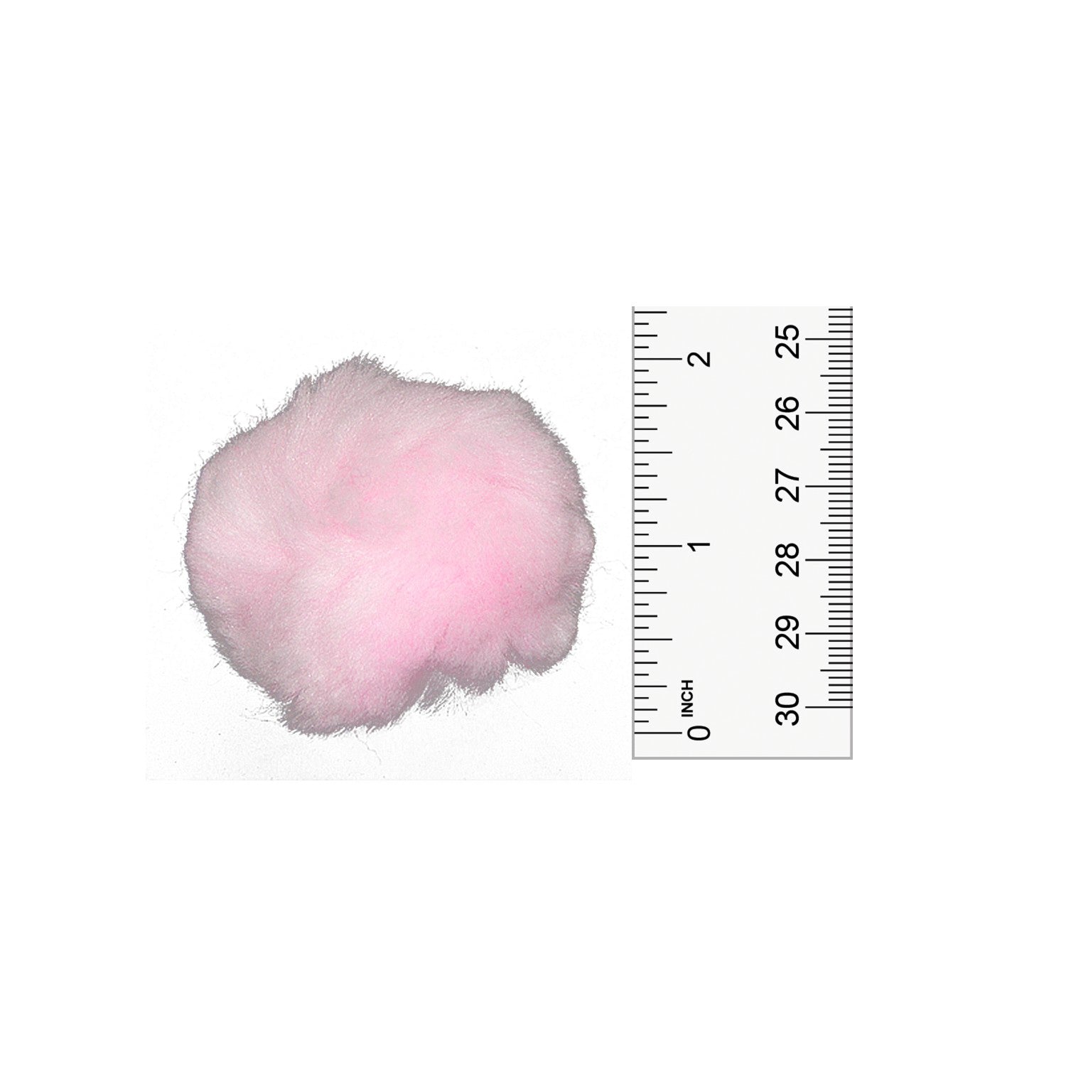 2 Inch Light Pink Craft Pom Poms 25 Pieces | artcovecrafts.com