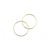 5 Inch Gold Metal Craft Ring 1 Piece | artcovecrafts.com
