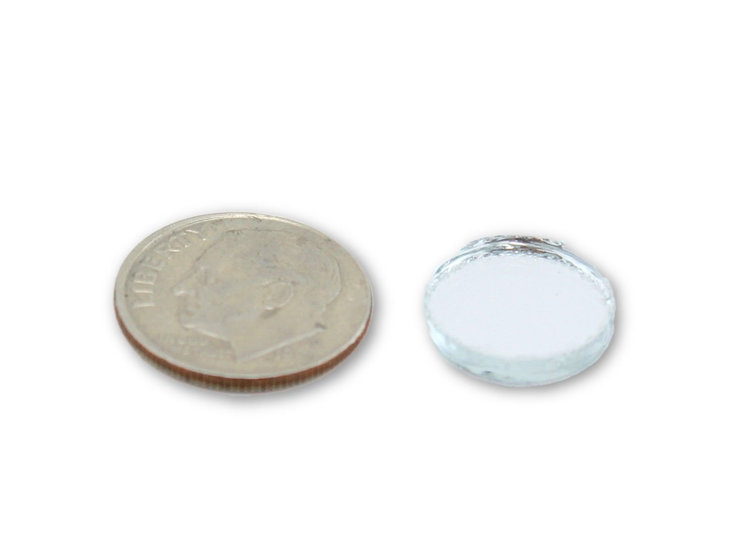 0.5 inch Small Tiny Round Craft Mirrors Bulk 50 Pieces Mirror Mosaic T ...