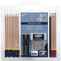 Pro Art Sketching & Drawing 18 Piece Art Set | artcovecrafts.com
