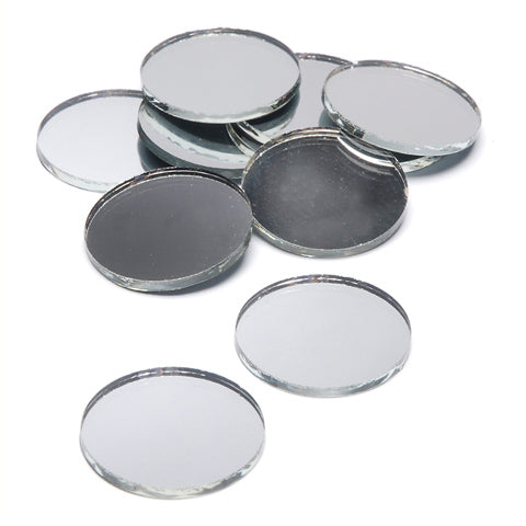 1 inch Small Craft Mini Round Mirrors Bulk 50 Pieces Mirror Small Mosa ...