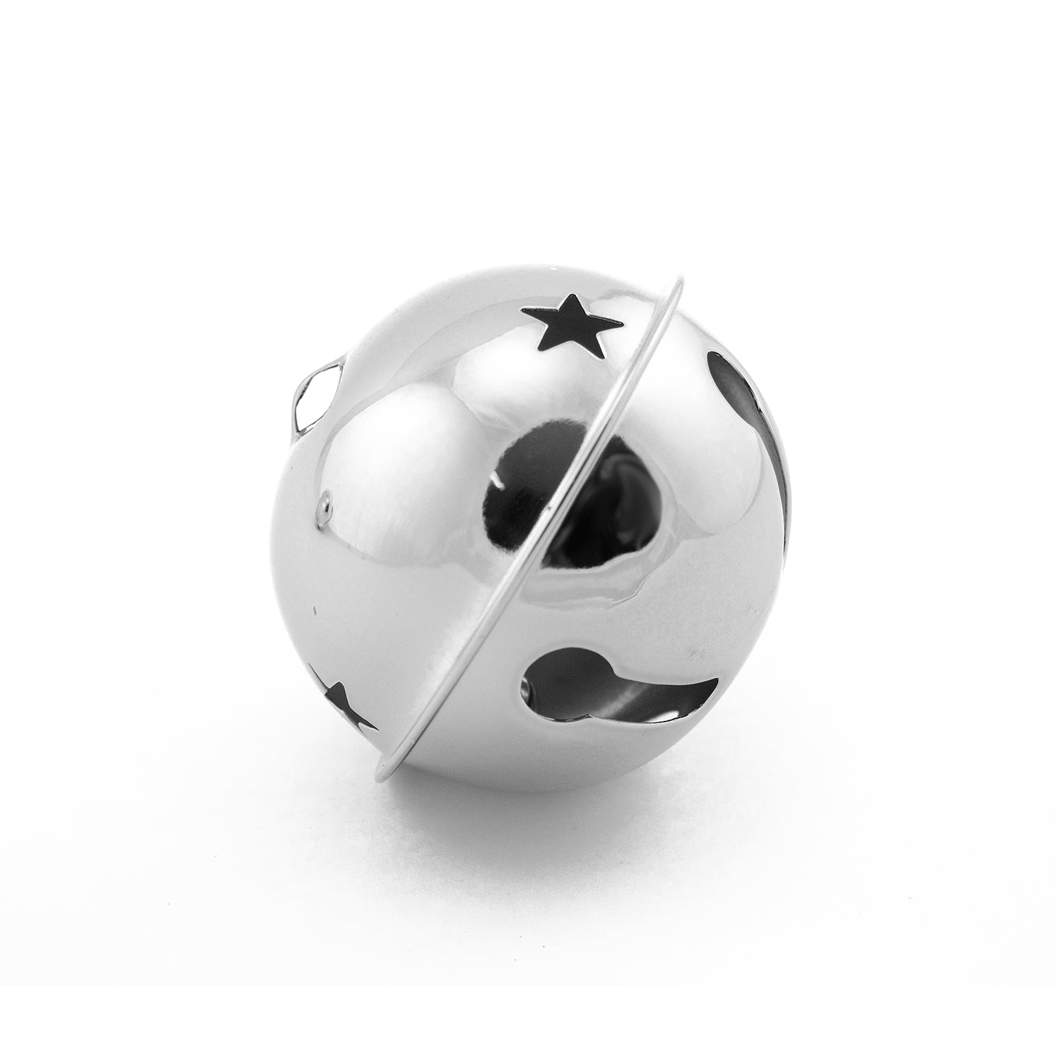 Large Silver Jingle Bell | artcovecrafts.com