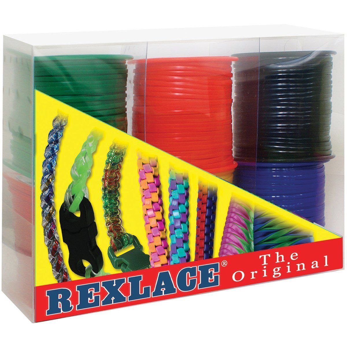 Pepperell Plastic Rexlace 6 Primary Colors | artcovecrafts.com