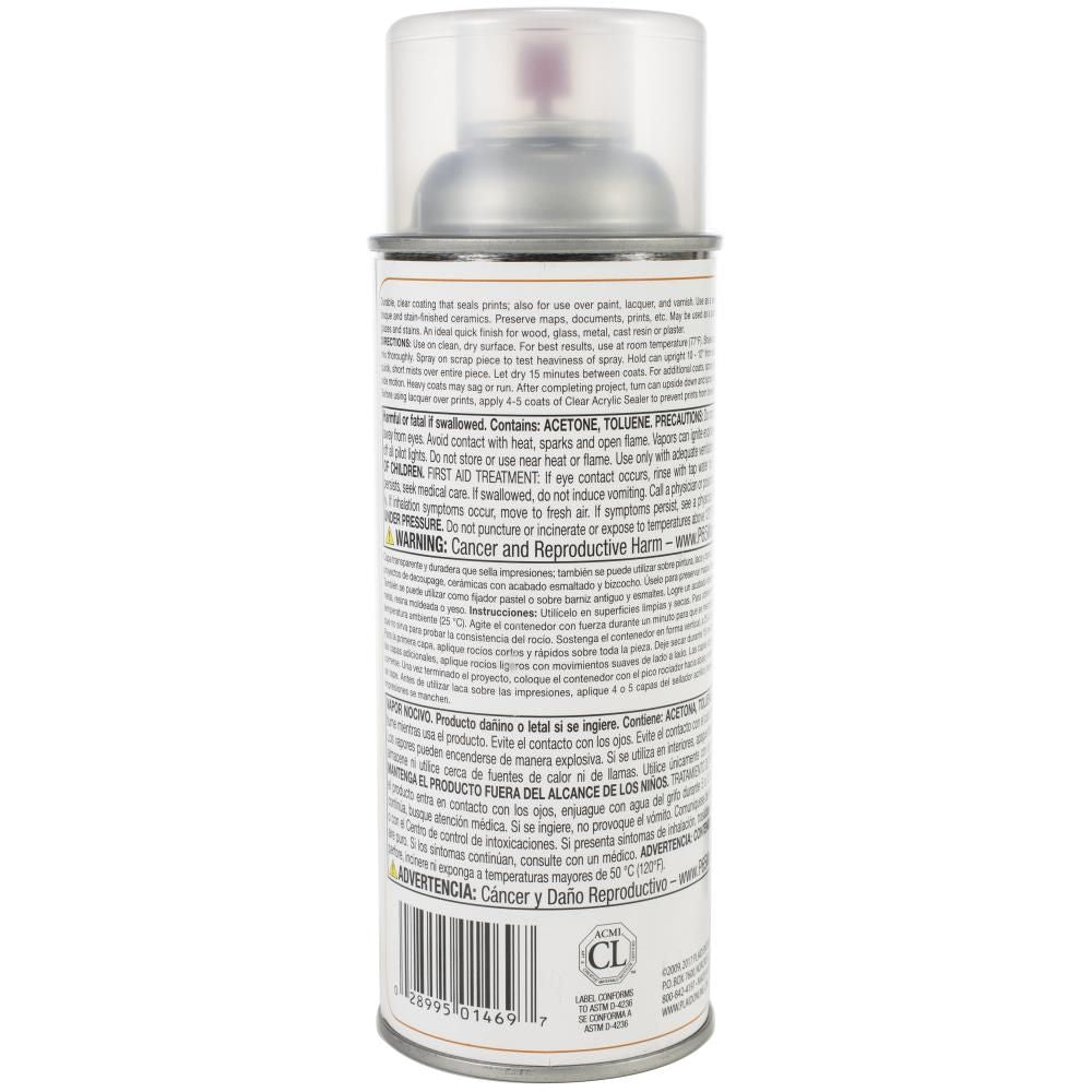 Mod Podge Matte Clear Acrylic Aerosol Sealer 12 oz | artcovecrafts.com