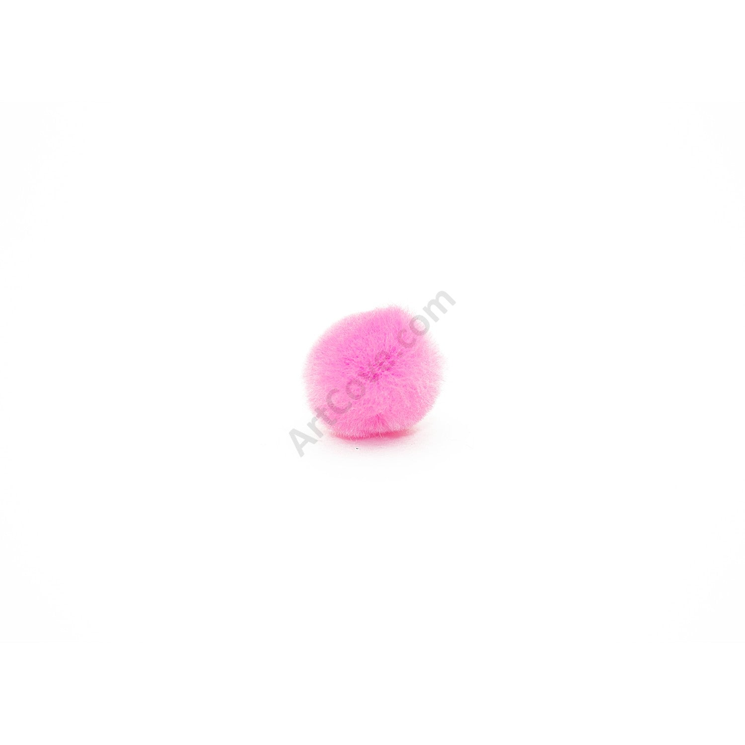 0.75 inch Pink Mini Craft Pom Poms 100 Pieces | artcovecrafts.com